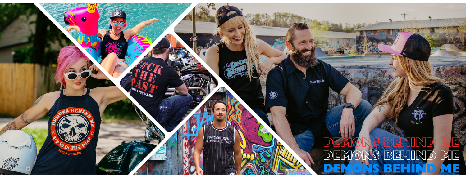 Demons Behind Me | Inspirational Clothing & Apparel