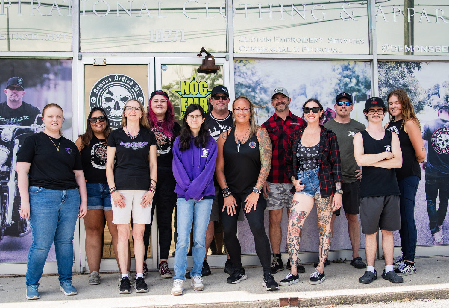 Meet the Team – Demons Behind Me | Inspirational Clothing & Apparel