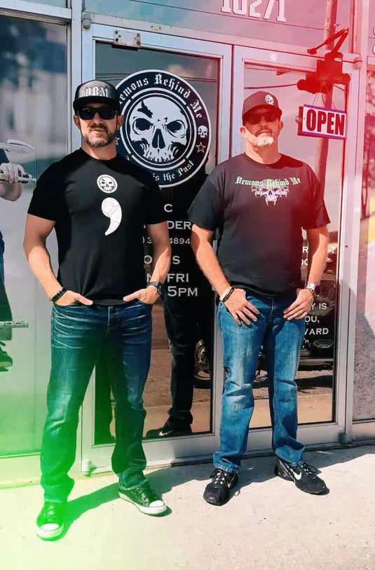 Demons Behind Me | Inspirational Clothing & Apparel