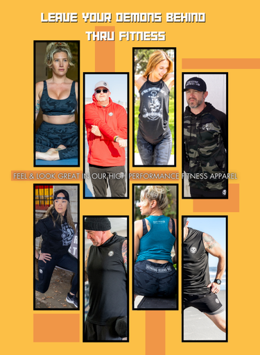 Demons Behind Me | Inspirational Clothing & Apparel