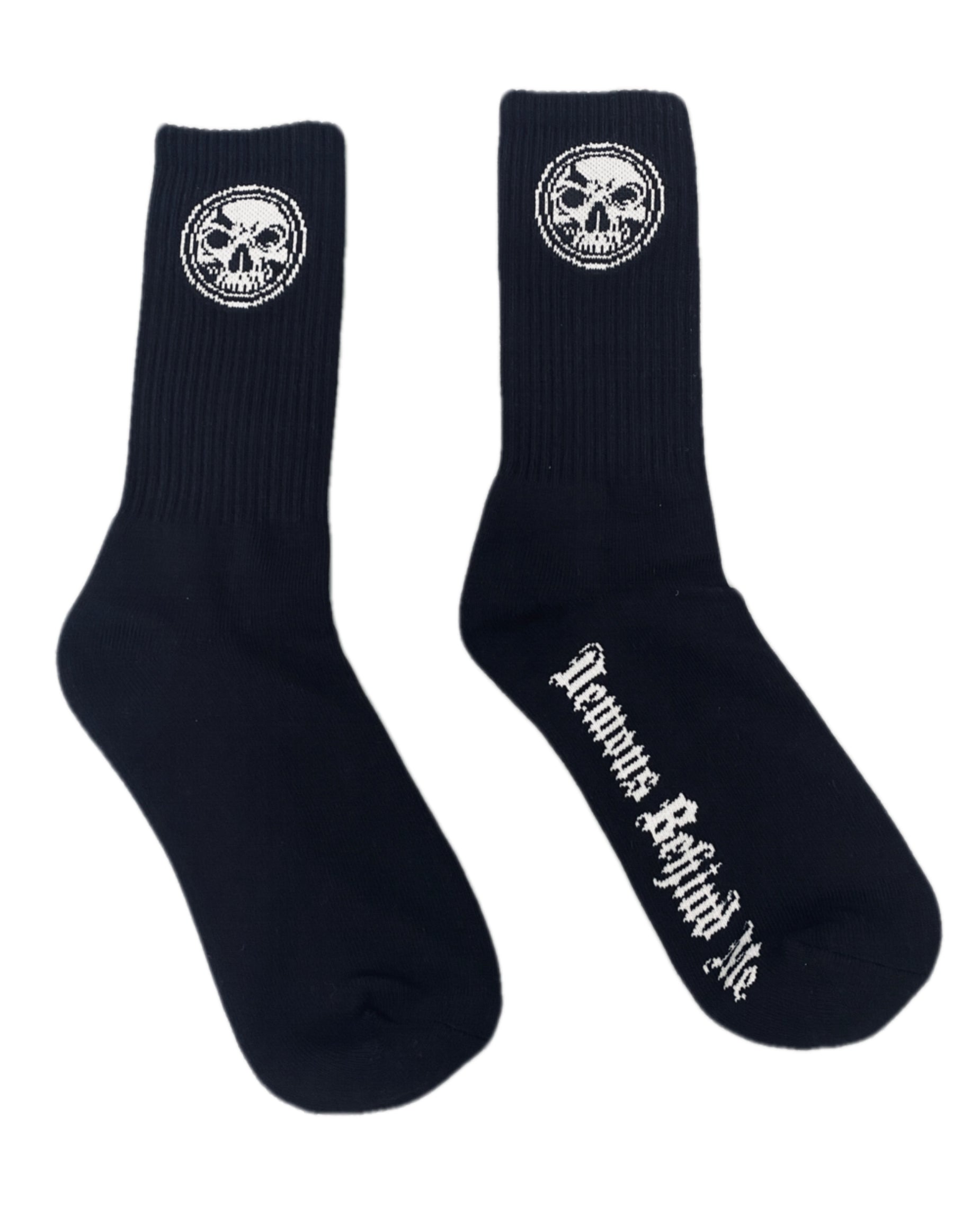 Socks – Demons Behind Me | Inspirational Clothing & Apparel