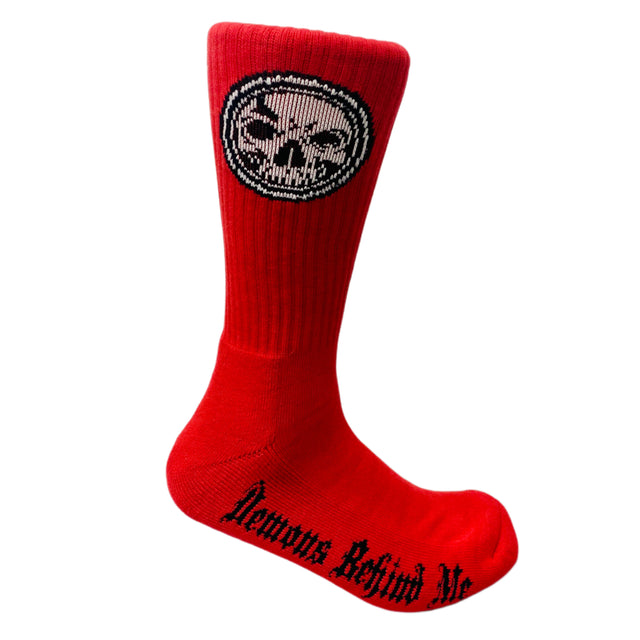 Socks – Demons Behind Me | Inspirational Clothing & Apparel